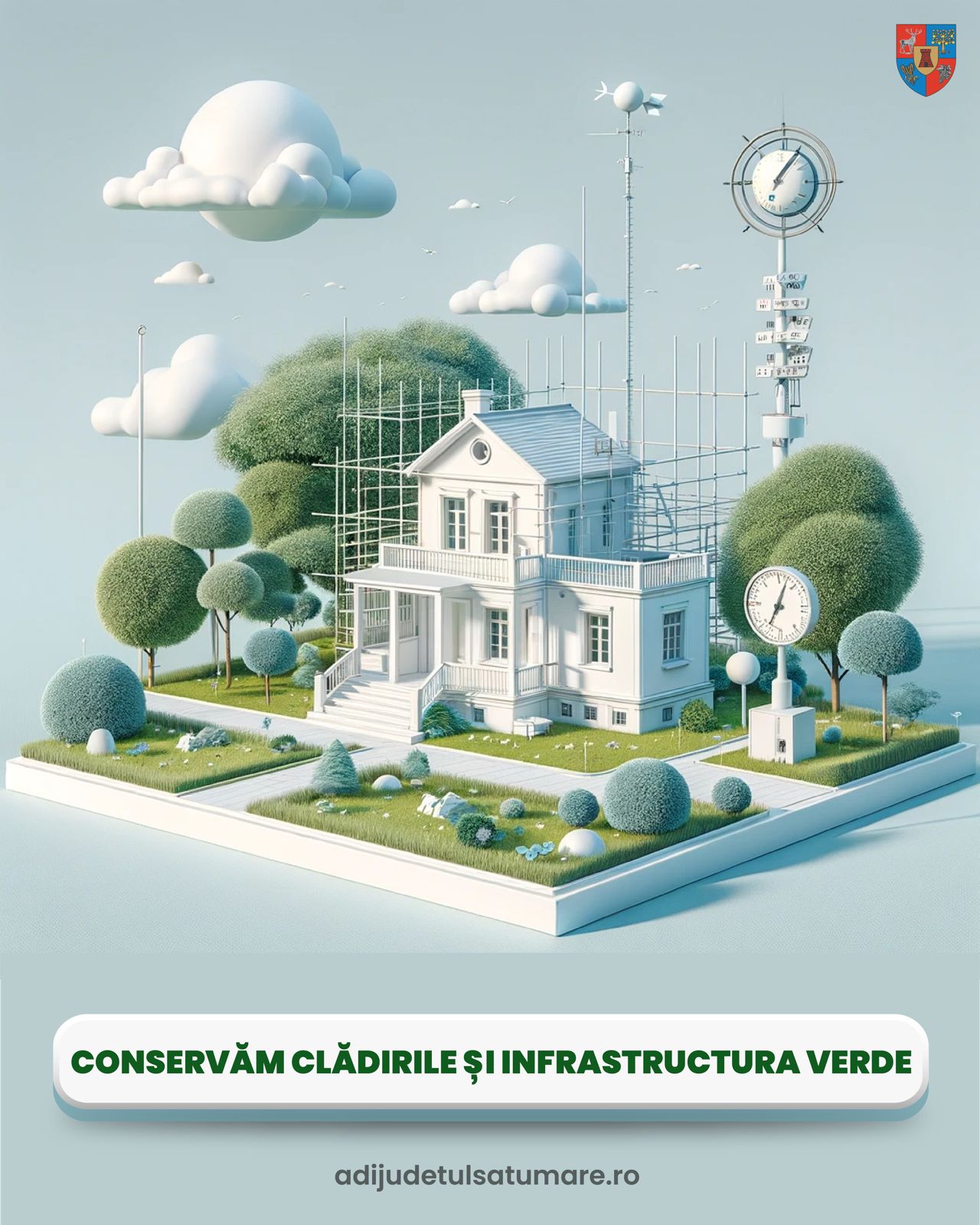 Conservăm clădirile și infrastructura verde